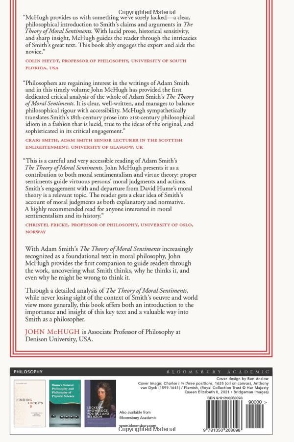 Adam Smith’s "The Theory of Moral Sentiments": A Critical Commentary