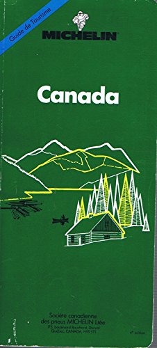 Michelin-Canada Green Guide in French (Michelin Green Guide Canada)