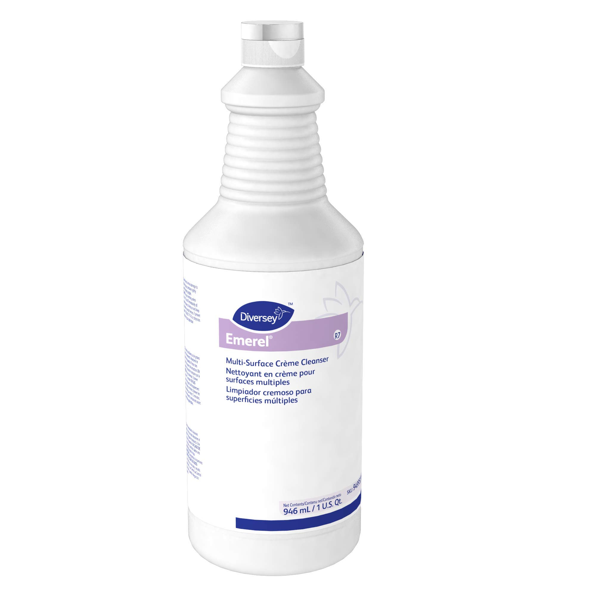 Diversey 94995295 Emerel Multi-Surface Creme Cleanser, Fresh Scent, 32oz Bottle (Case of 12)