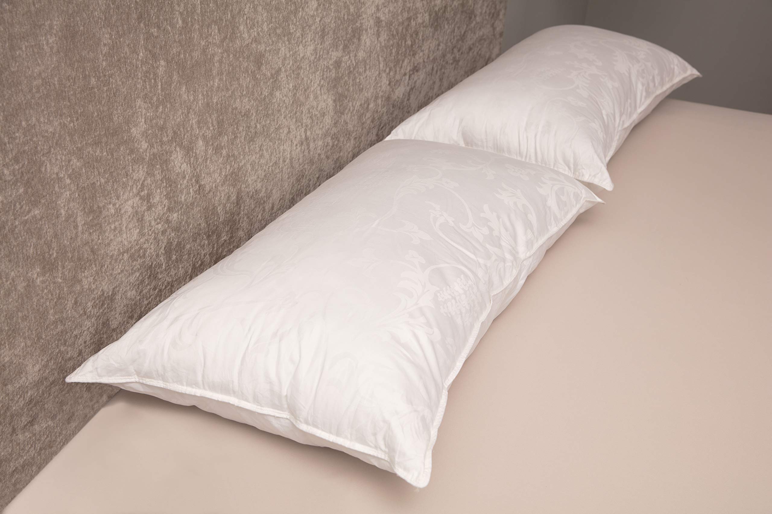 Deluxe Comfort Dream Supreme Luxury Hotel Bed-Pillows, King, White