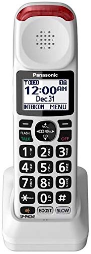 Panasonic KX-TGM420W + (2)KX-TGMA44W Amplified Cordless Phone with Digital Answering Machine Expandable upto 6 Handsets and Voice Volume Booster 40 dB