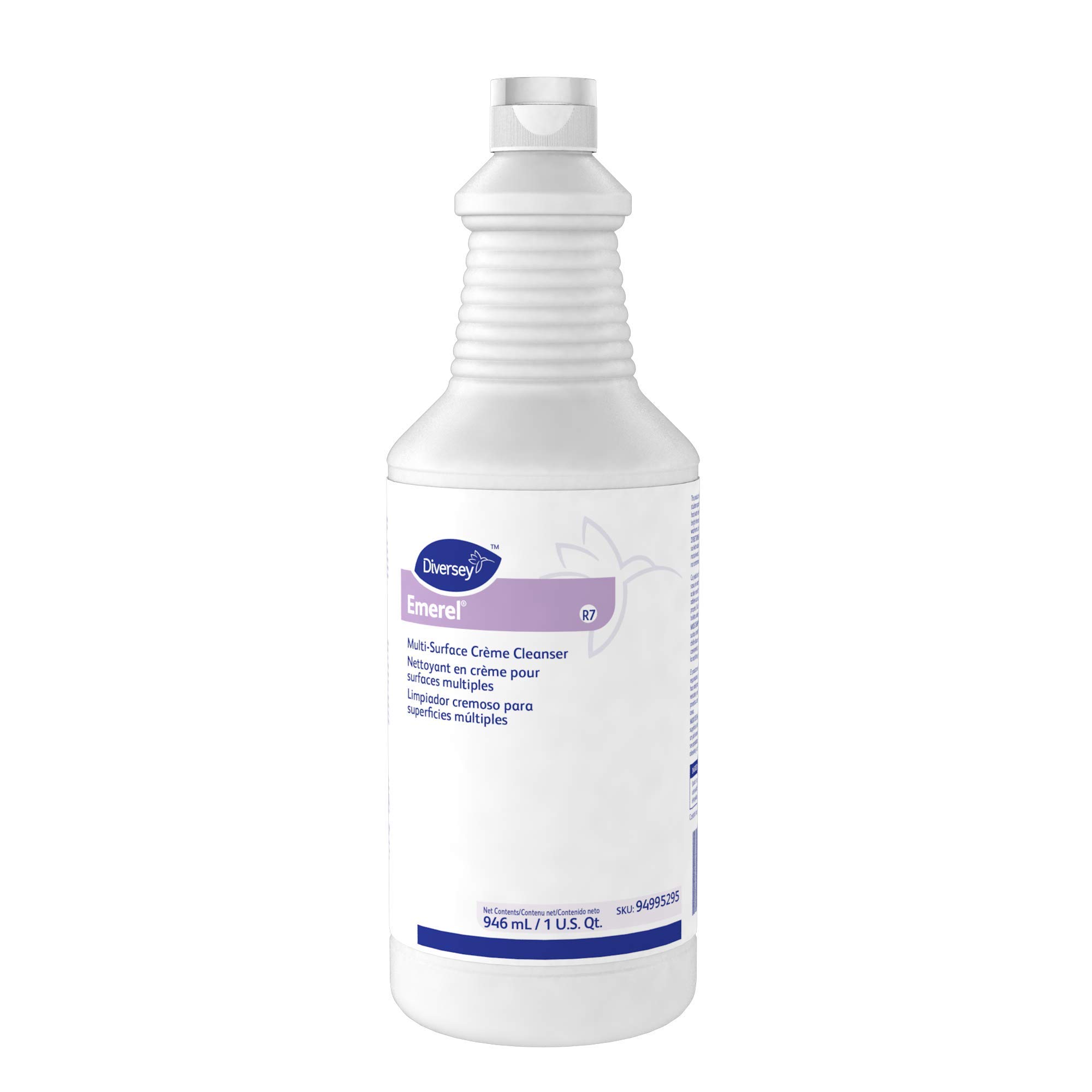 Diversey 94995295 Emerel Multi-Surface Creme Cleanser, Fresh Scent, 32oz Bottle (Case of 12)