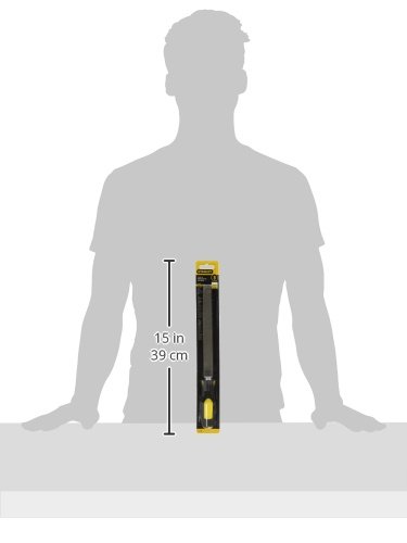 STANLEY File Set, Mill Bastard File, Single Cut with Handle, 8-Inch (21-106)