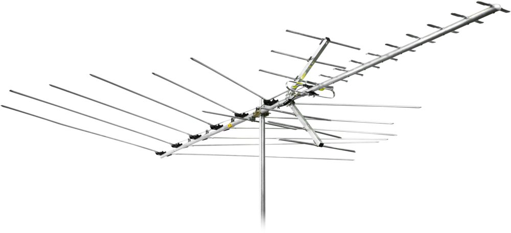 Channel Master Advantage 60 – Directional Outdoor HDTV Digital Antenna – 60 Mile Range, Yagi Design, Pre-Assembled, Long-Range Reception Power, UHF/VHF Support for Free OTA TV