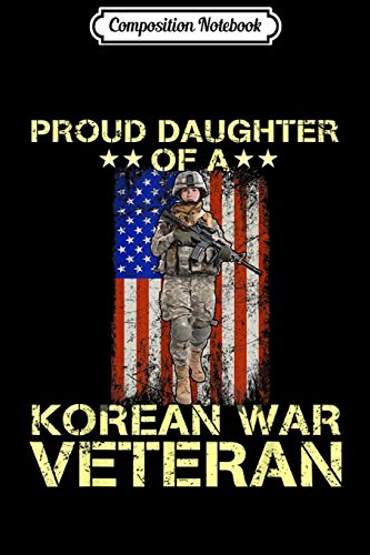 Composition Notebook: Proud Daughter Of Korean War Veteran Journal/Notebook Blank Lined Ruled 6x9 100 Pages