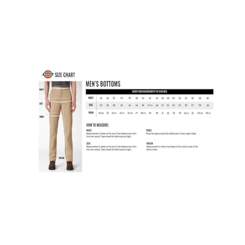 Dickies mens Painter's Utility Pant Relaxed Fit Big Jeans, White, 46W x 30L US