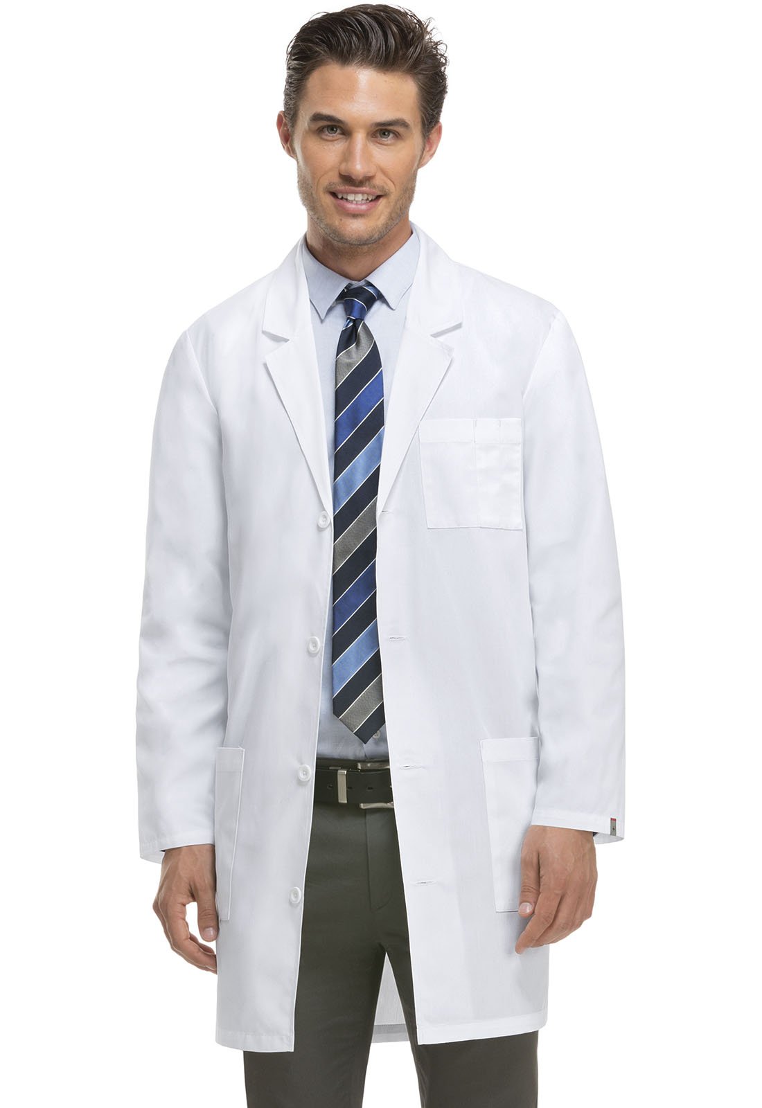 Dickies Big & Tall Unisex 37 Inch Lab Coat,White,5X-Large