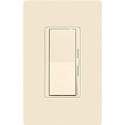 Lutron Diva LED+ Dimmer Switch for Dimmable LED, Halogen and Incandescent Bulbs, 150 Watt, Single-Pole or 3-Way, DVCL-153P-AL, Almond