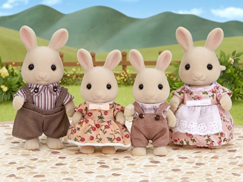 Epoch Sylvanian Families Sylvanian Family Doll set Milk Rabbit Family FS-09