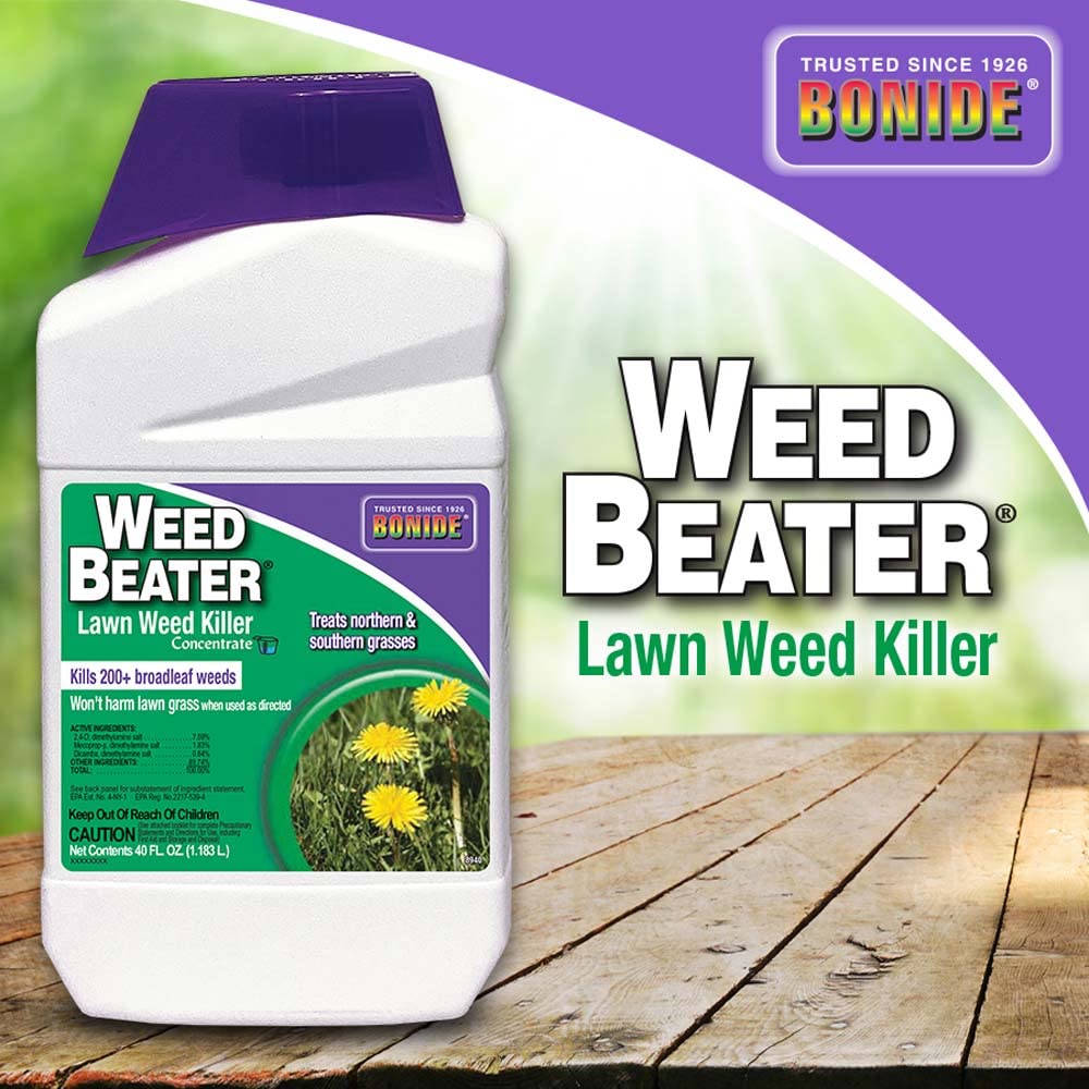 Bonide (BND8940 - Weed Beater Lawn Weed Killer Concentrate for Spray (40 oz.)