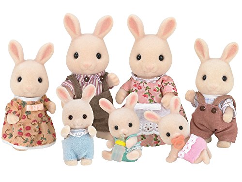 Epoch Sylvanian Families Sylvanian Family Doll set Milk Rabbit Family FS-09