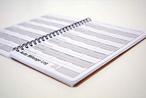 Auto Mileage & Expense Notebook β Vehicle Mileage Log, Miles Log Book to Track Over 400 Rides or Sessions, Track Odometer for Business Driving or Rideshare Apps β 5 x 8 Inches, 60 Pages (Pack of 1)