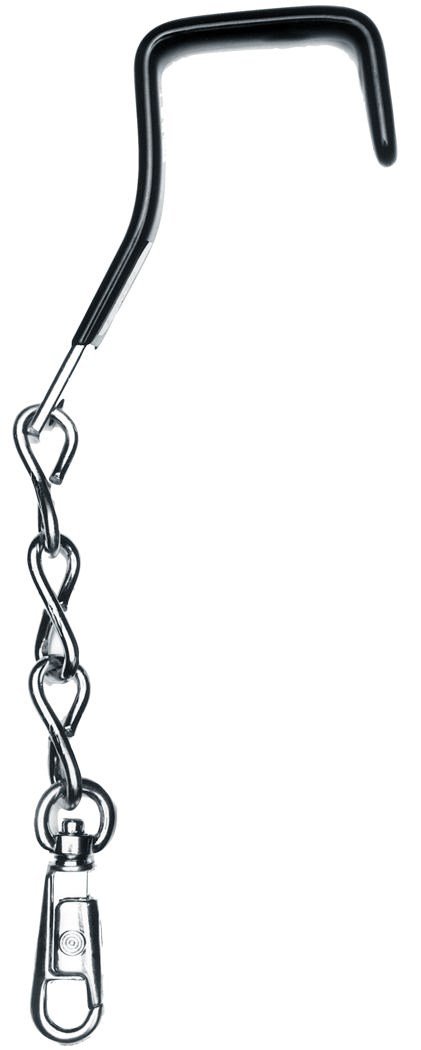ohio Garment Bag Hanging Door Hook (Nickel Plate)