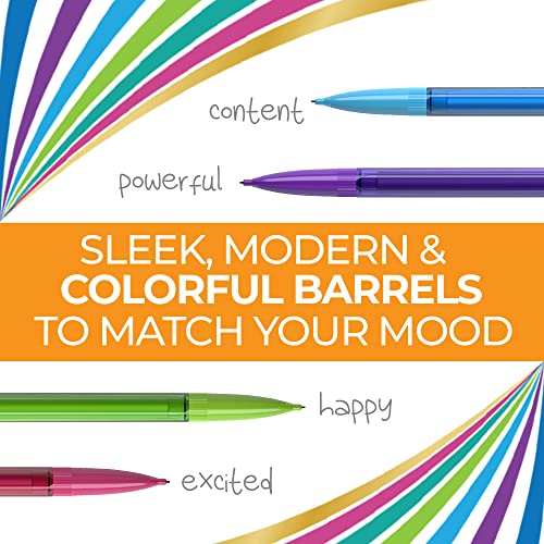 BIC Color Cues Mechanical Pencil Set (MPUA60-AST), 60-Count Pack, Black, Fun Color Pencils for School, Perfect for School Supplies