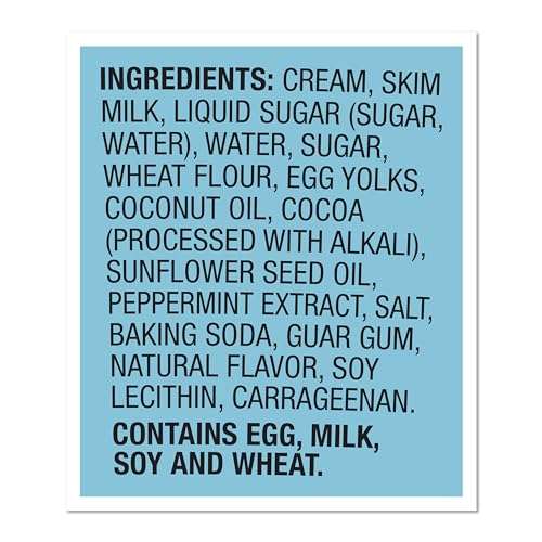 Ben & Jerry's Mint Chocolate Cookie Peppermint Ice Cream Pint Non-GMO 16 oz