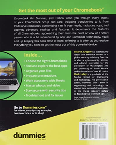 Chromebook For Dummies, 2nd Edition (For Dummies (Computer/Tech))