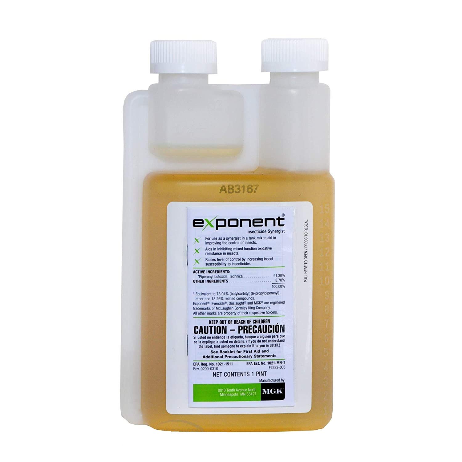 MGK - 43237-2 - 2332B-D05 - Exponent Insecticide Synergist - 1 Pint (16 oz)