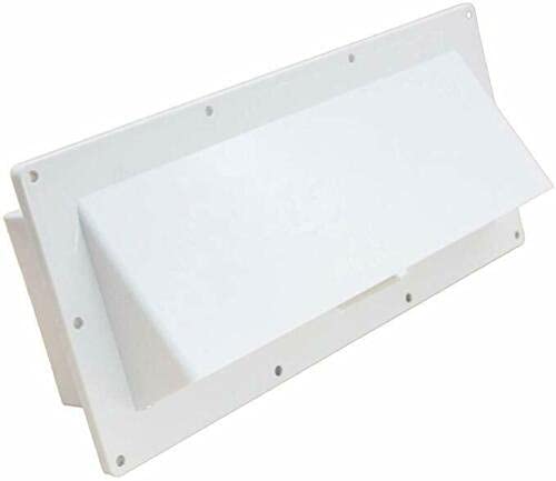 VENTLINE V2111-18 RV Trailer Camper Appliances Range Hood Vent Natural White (1)