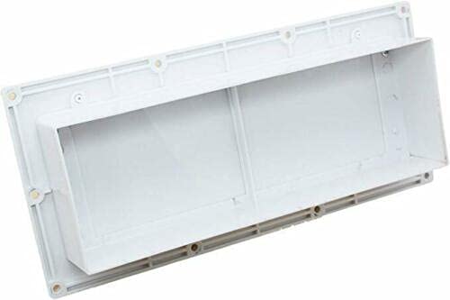 VENTLINE V2111-18 RV Trailer Camper Appliances Range Hood Vent Natural White (1)
