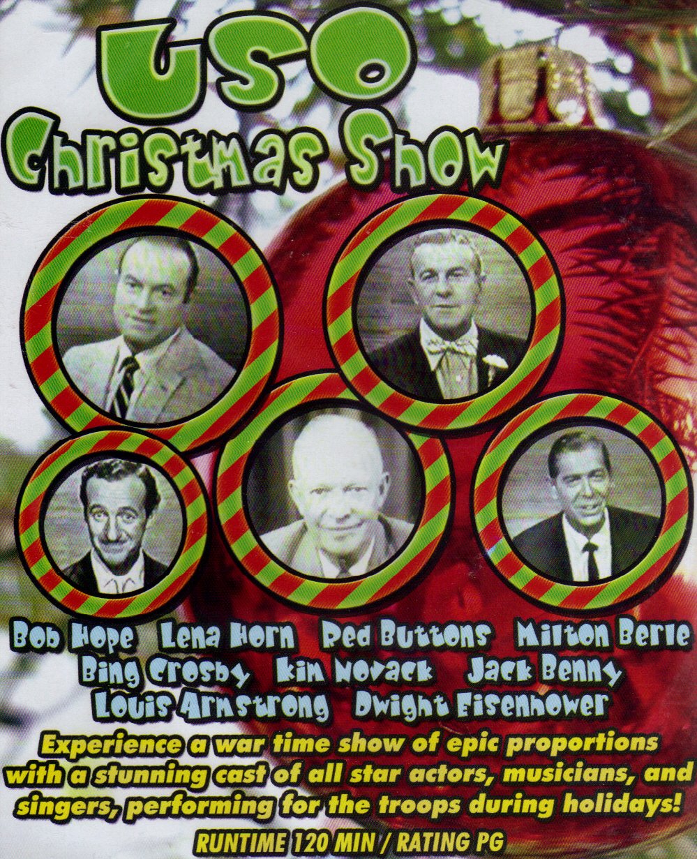 USO Christmas Show (Bob Hope, Lena Horne, Red Buttons, Milton Berle, Bing Crosby, Kim Novak, Jack Benny, Louis Armstrong, Dwight D. Eisenhower, and more!)