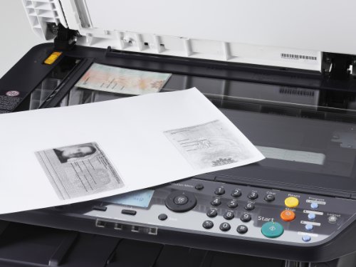 Kyocera 1102PN2US0 ECOSYS M2535dn Black and White Multifunctional Network Printer; Standard Print, Copy, Fax and Color Scan; Fast Output Speed of 37 Pages per Minute; Resolution 600 x 600 dpi