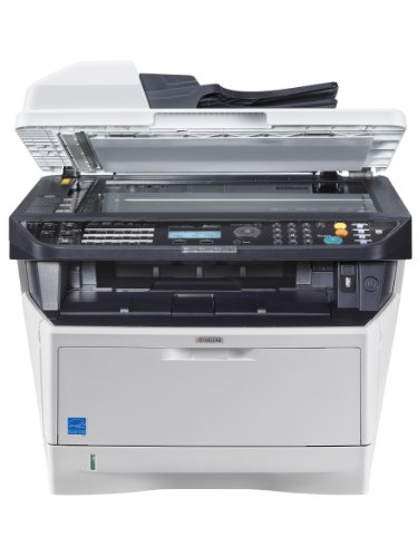 Kyocera 1102PN2US0 ECOSYS M2535dn Black and White Multifunctional Network Printer; Standard Print, Copy, Fax and Color Scan; Fast Output Speed of 37 Pages per Minute; Resolution 600 x 600 dpi