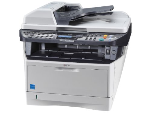 Kyocera 1102PN2US0 ECOSYS M2535dn Black and White Multifunctional Network Printer; Standard Print, Copy, Fax and Color Scan; Fast Output Speed of 37 Pages per Minute; Resolution 600 x 600 dpi