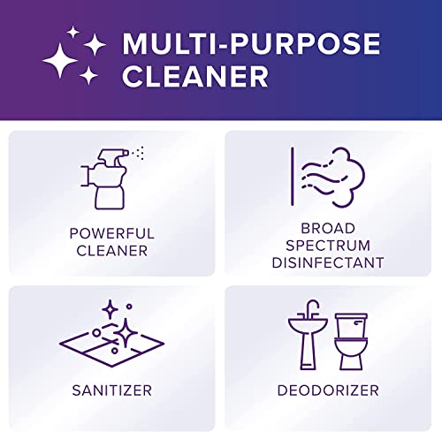 Oxivir Diversey 4277285 Tb Disinfectant Cleaner, Accelerated Hydrogen Peroxide, No Fragrance Added, Ready-to-Use Liquid Capped Bottle, 32-Ounce