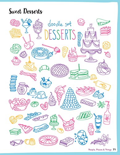 Oodles of Doodles, 2nd Edition: Creative Doodling & Lettering for Journaling, Crafting & Relaxation (Design Originals) Motifs & Techniques for Borders, Alphabets, Flowers, Hearts, Arrows, & More