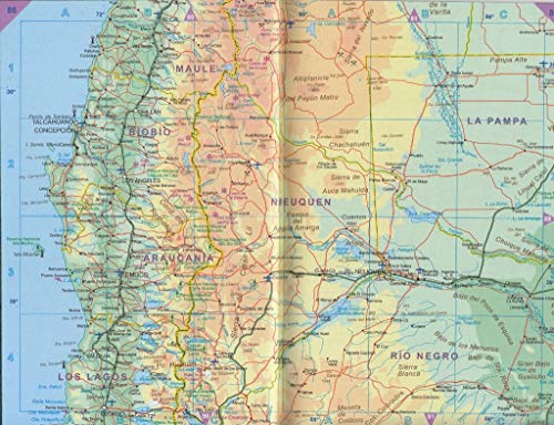 South America 1:3,000,000 Travel Atlas