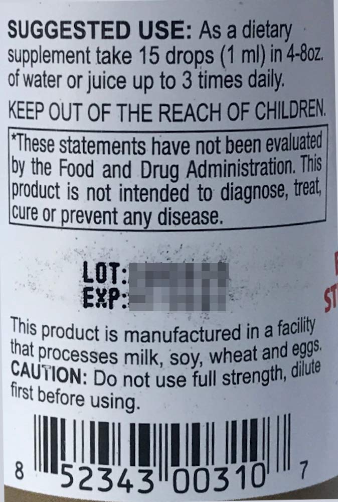 Advantage Liquid Concentrate Natural Immune Support with The Power of Grapefruit Seed Extract, Green Tea and Jasmine Tea (2 fl oz)