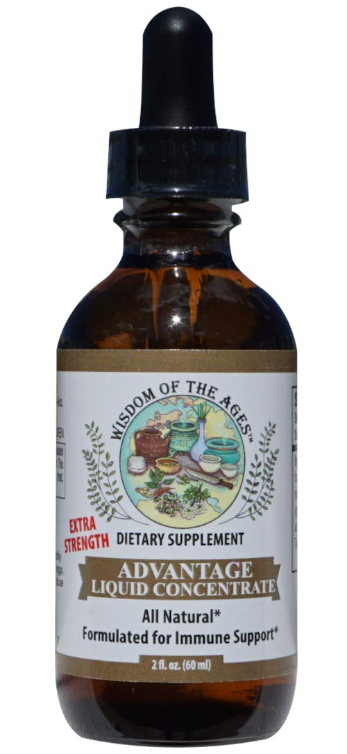 Advantage Liquid Concentrate Natural Immune Support with The Power of Grapefruit Seed Extract, Green Tea and Jasmine Tea (2 fl oz)