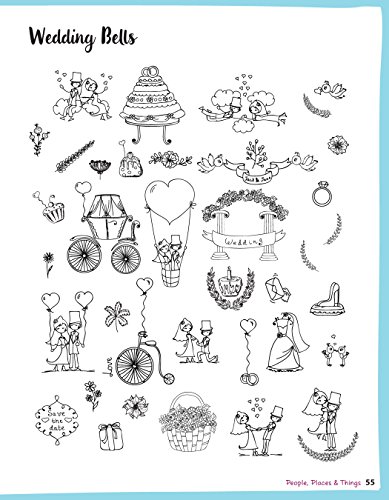 Oodles of Doodles, 2nd Edition: Creative Doodling & Lettering for Journaling, Crafting & Relaxation (Design Originals) Motifs & Techniques for Borders, Alphabets, Flowers, Hearts, Arrows, & More