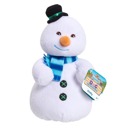 Disney Junior Doc McStuffins Chilly Small 7-Inch Beanbag Plush, Stuffed Snowman Toy