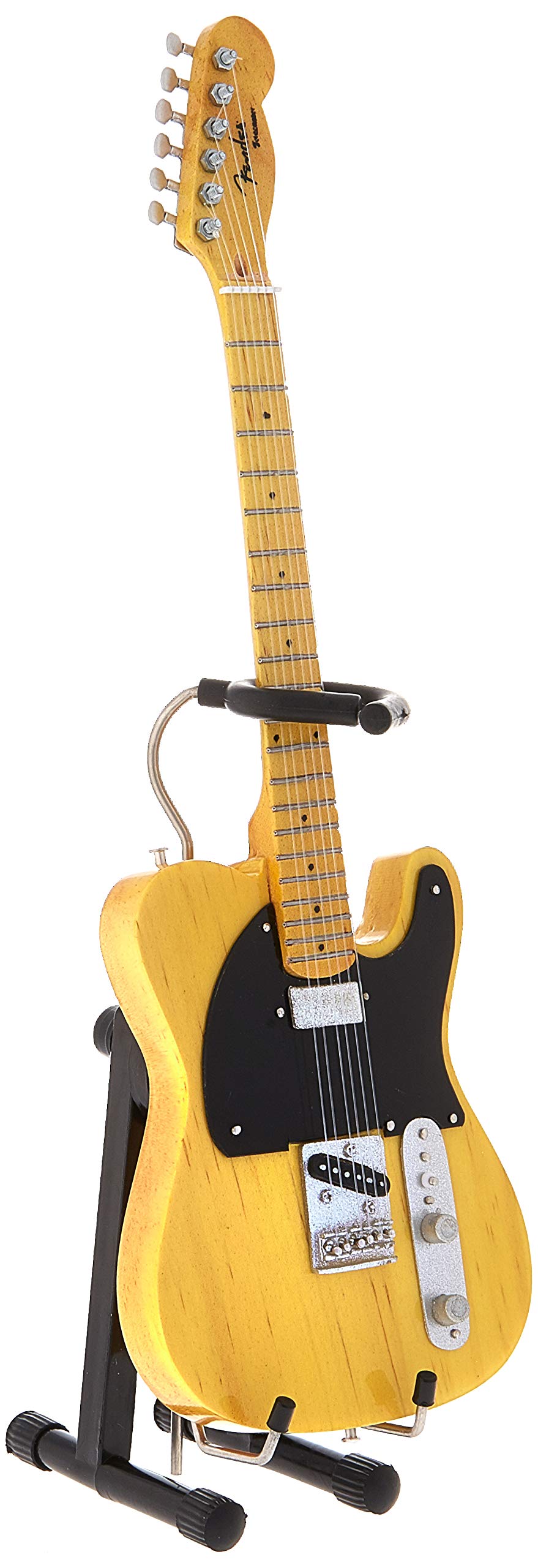 Axe Heaven Fender Telecaster Butterscotch Blonde Miniature Guitar