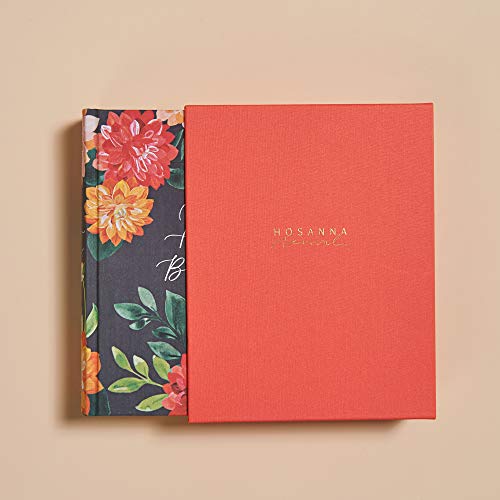 CSB Notetaking Bible, Hosanna Revival Edition, Dahlias Cloth Over Board, Black Letter, Single-Column, Journaling Space, Reading Plan, Easy-to-Read Bible Serif Type
