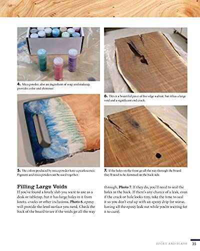 Woodworker's Guide to Live Edge Slabs: Transforming Trees into Tables, Benches, Cutting Boards, and More (Fox Chapel Publishing) Approachable Handbook to Creating Live-Edge Furniture, with 8 Projects