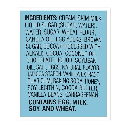 Ben & Jerry's Milk & Cookies Vanilla Ice Cream Pint Non-GMO 16 oz