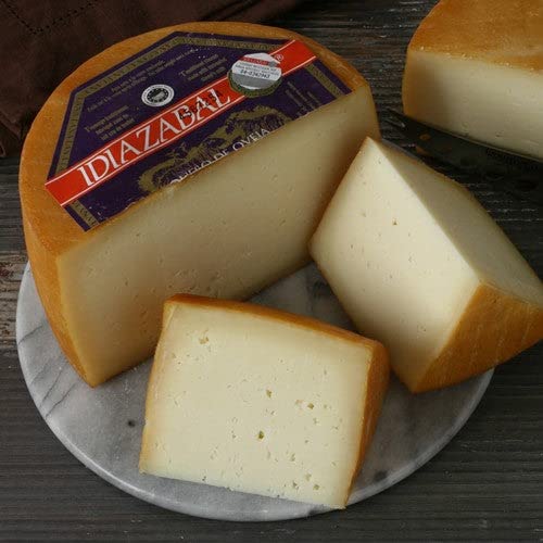 igourmet Spanish Cheese Tasting Gift Box - Includes Spanish Manchego Cheese, Mahon Reserva Cheese, Idiazabal Cheese and Murcia al Vino Cheese From Spain - Mini Toast Crackers, and Cheese Knife
