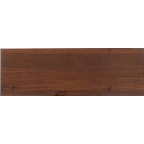 Linon Home Dcor Console Table, 42.01"w x 13.98"d x 30.71"h, Antique Tobacco