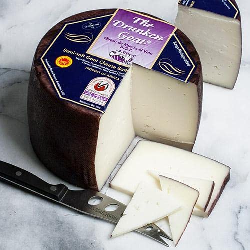 igourmet Spanish Cheese Tasting Gift Box - Includes Spanish Manchego Cheese, Mahon Reserva Cheese, Idiazabal Cheese and Murcia al Vino Cheese From Spain - Mini Toast Crackers, and Cheese Knife