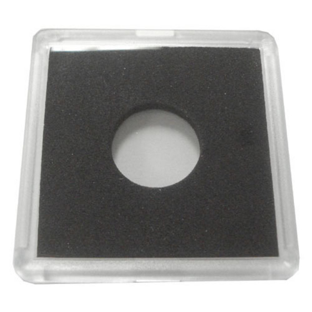 Berco Products 2x2 Plastic Coin Holder with Black Insert - Dime (25 Holders)