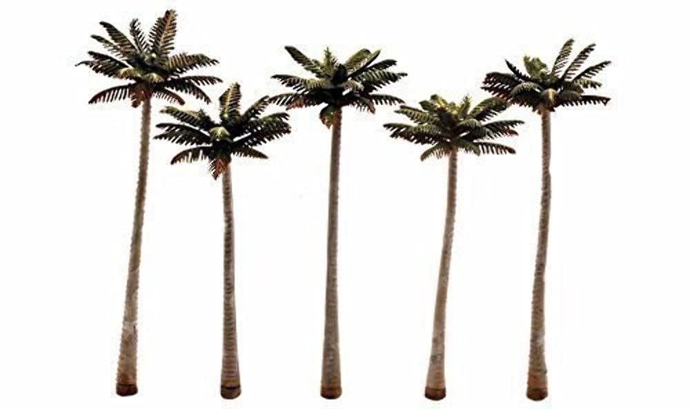 Woodland Scenics Classics Tree, Palm 4.75-5.25"(5)
