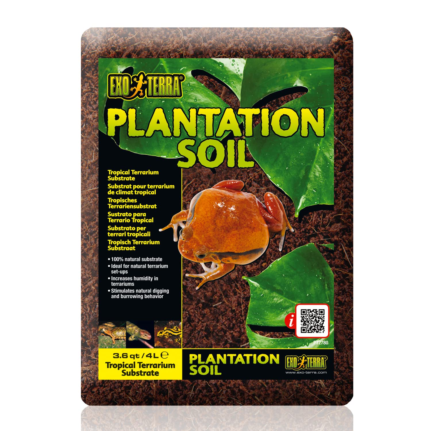 Exo Terra Plantation Soil, 3.6-Quart
