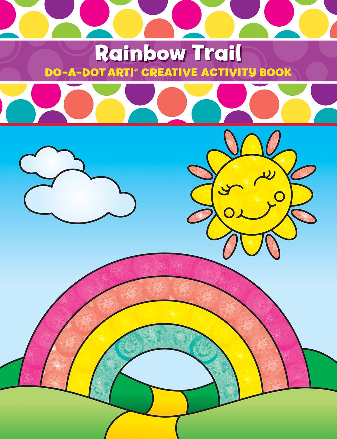 Do A Dot Art Coloring Books for Kids – Rainbow Trail Activity Book for Girls, Boys and Toddlers