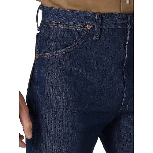 Wrangler Men's 13MWZ Cowboy Cut Original Fit Jean, Rigid Indigo, 40W x 34L