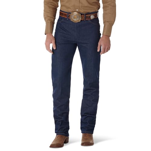 Wrangler Men's 13MWZ Cowboy Cut Original Fit Jean, Rigid Indigo, 36W x 32L