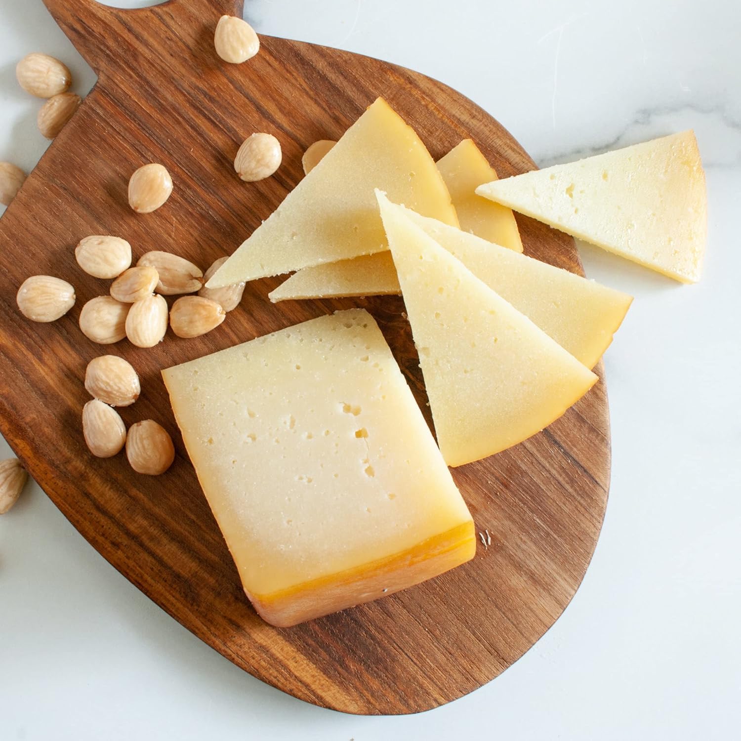 Spanish Cheese Assortment 2 Pound Hand Cut Imported from Spain + Free Sobrasada (Spreadable Chorizo)
