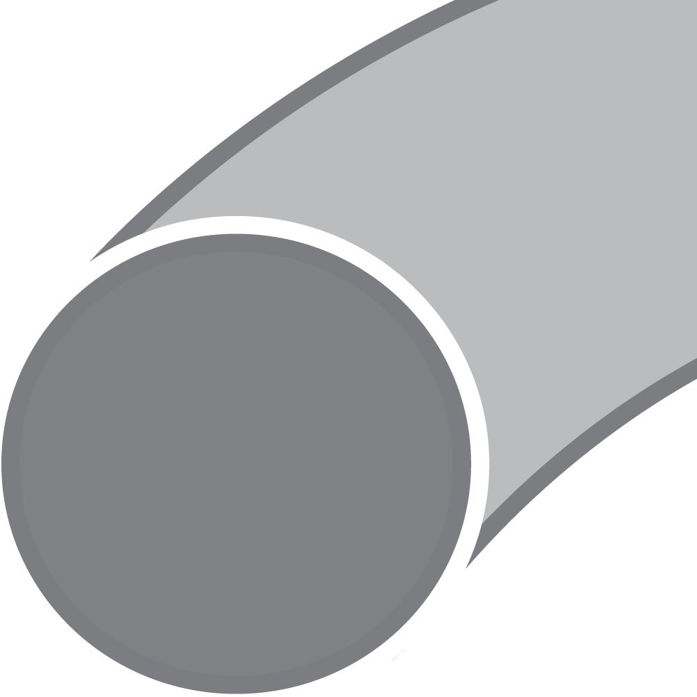 M3x22 Buna-N O-Ring, 70A Durometer, Round, Black, 22 mm ID, 28 mm OD, 3 mm Width (Pack of 50)