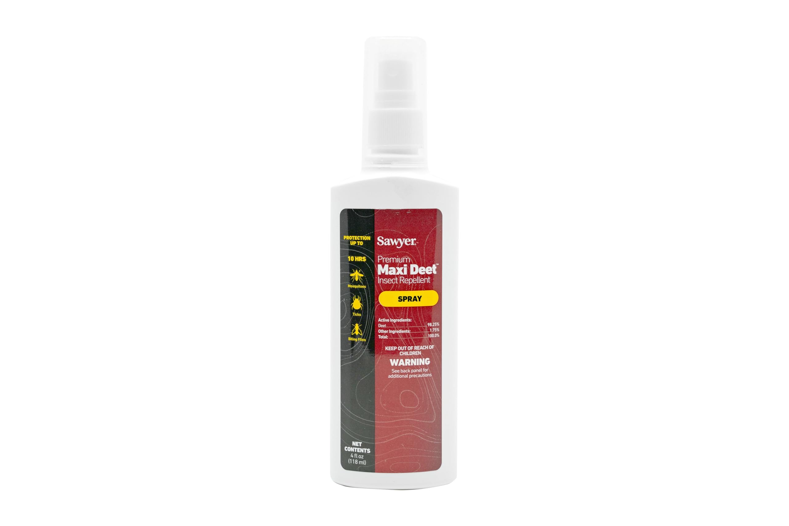 Sawyer Products SP714 Premium Maxi DEET Insect Repellent, 100% DEET, Pump Spray, 4-Ounce